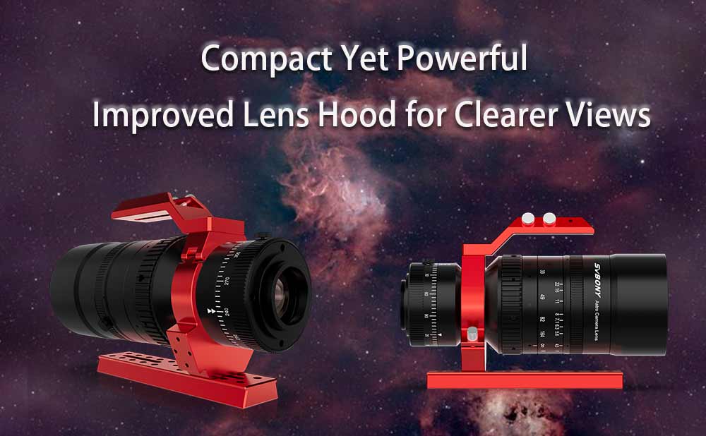 Optimization of the Hood of the SV555 Telescope - Compact Design, Wide ...