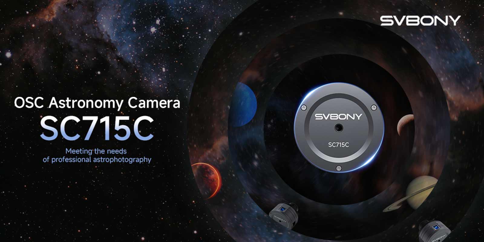 Take high-resolution photos even without a Barlow lens! SC715C ...